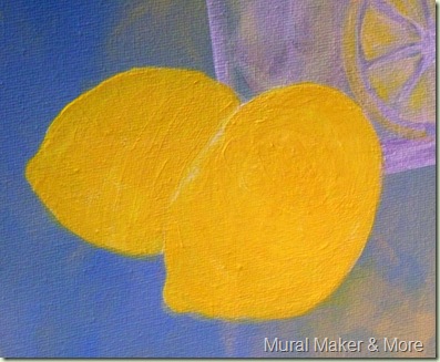 How to paint Lemons - Just Paint It Blog
